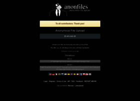 Anonfiles Upload