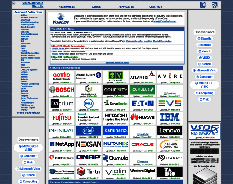 Visiocafe Free Visio Stencils Download Site
